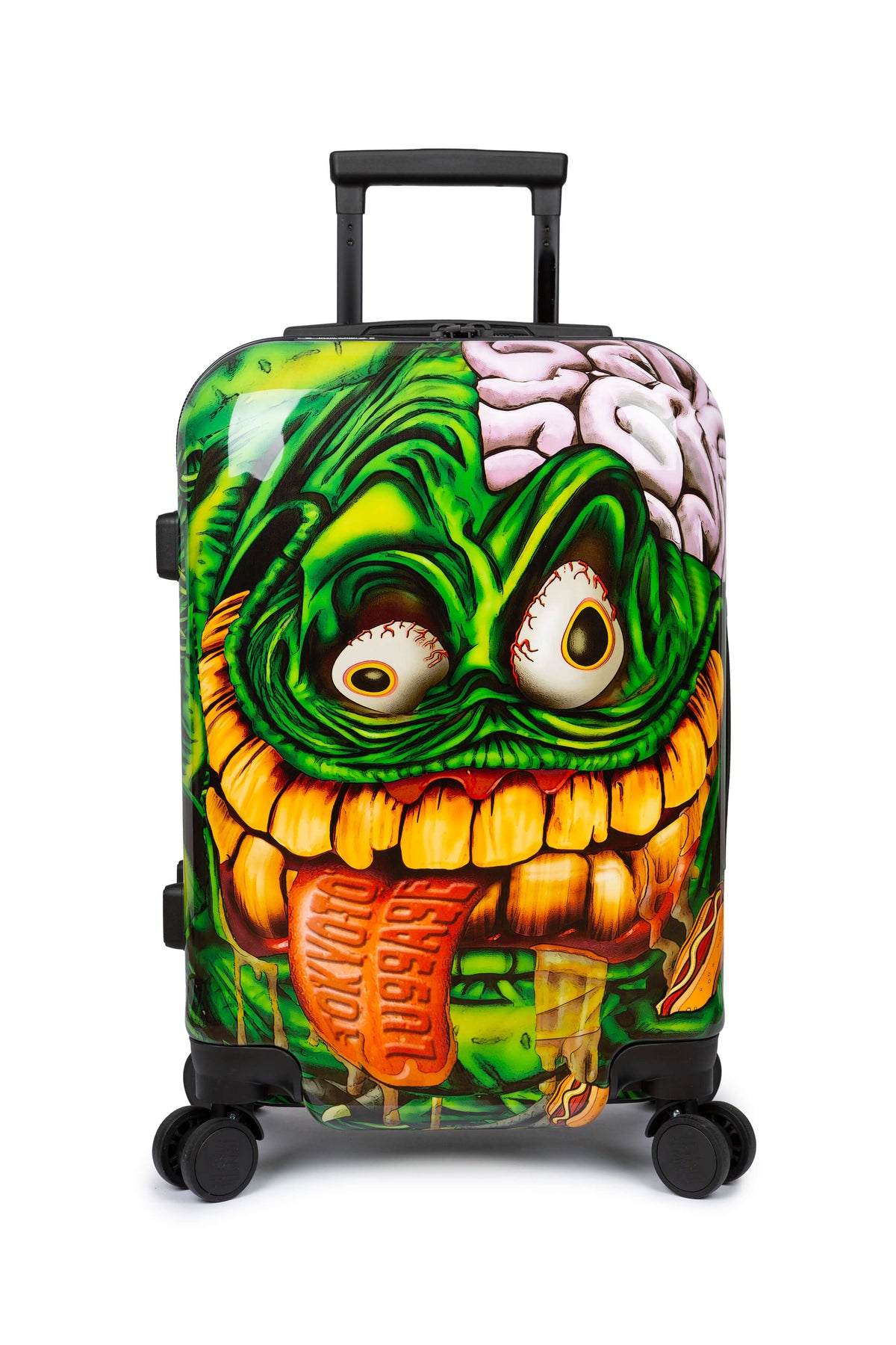 Snot Monster Cabin Luggage – USB, Fun & Light Suitcase – TOKYOTO LUGGAGE